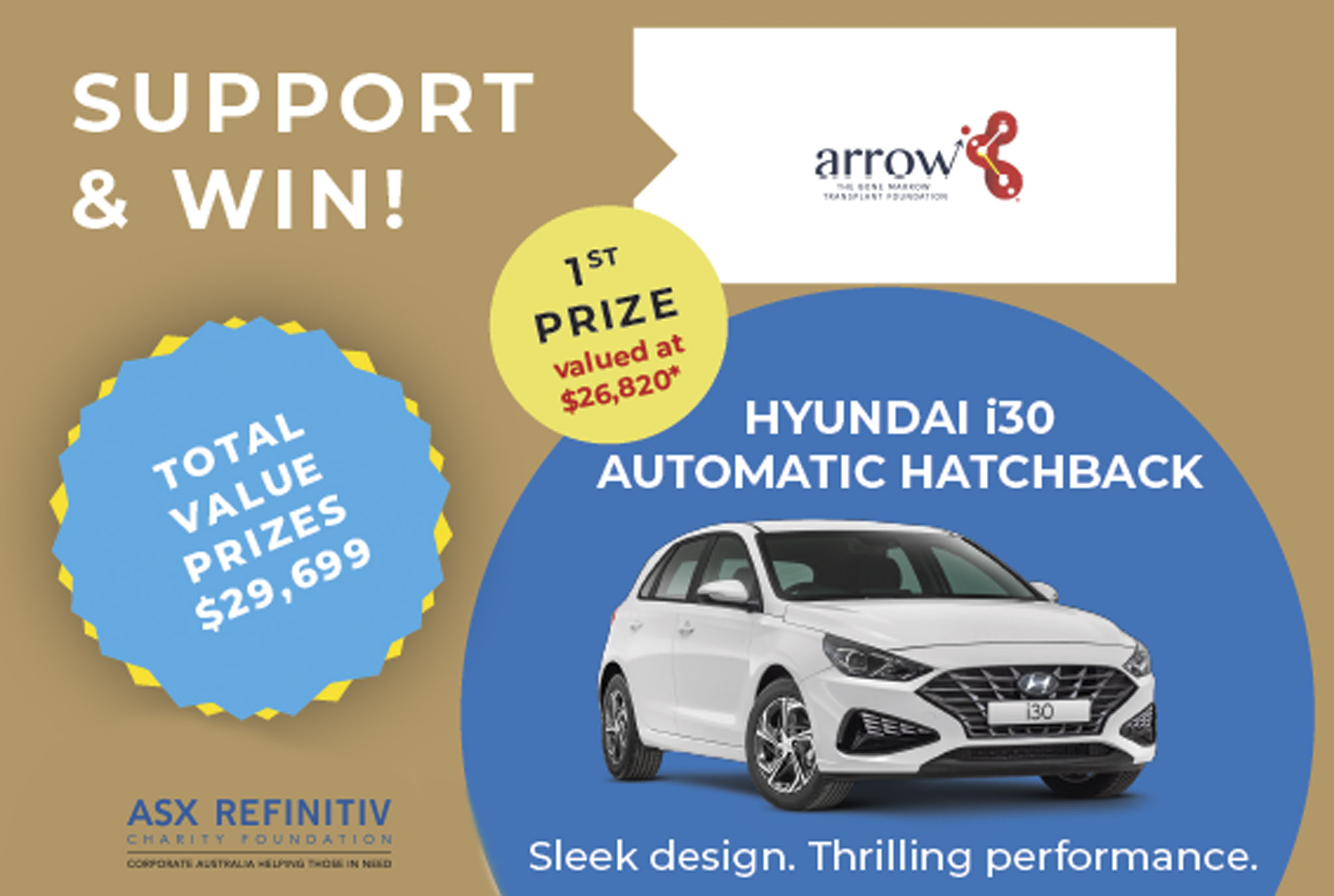 Win a new car with the ASX Refinitiv Charity Foundation Raffle! - Arrow ...